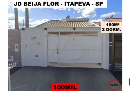 Casas à venda no Jardim Beija-Flor em Itapeva | Chaves na Mão