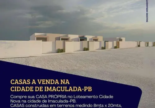 Casas em condomínio à venda em Imaculada - PB | Chaves na Mão