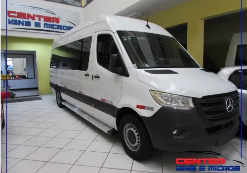 Mercedes-benz Sprinter 2021 2.2 416 Van 16 Lugares Longo Teto Alto à ...