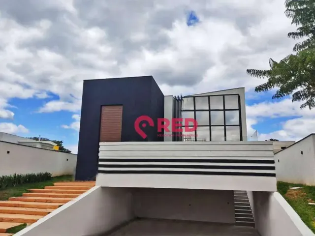 Casa em condomínio fechado com 3 quartos na Rua Júlio Cassola, Alphaville Nova Esplanada ...