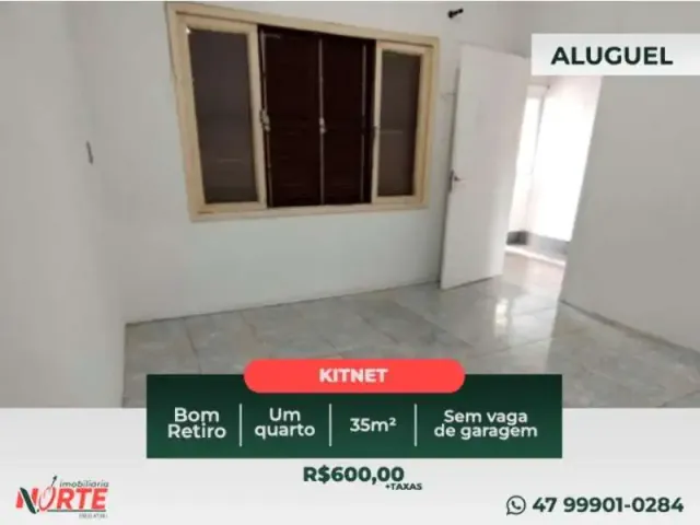 Kitnet / Stúdio na Rua Riachuelo, 52, Bom Retiro, Joinville - SC - ID: 18395233 | Chaves na Mão